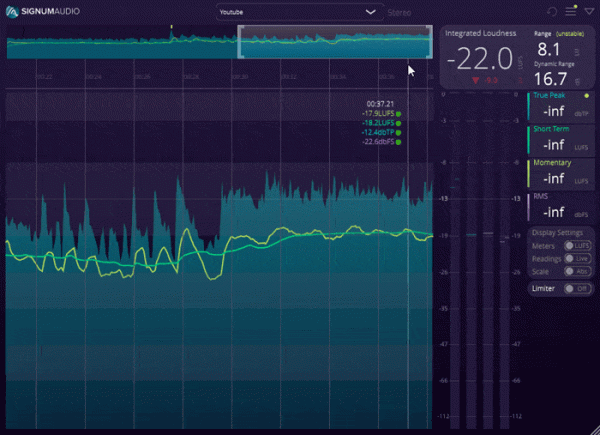 BUTE Loudness Analyser 2 by Signum Audio - Audio Plugin Deals