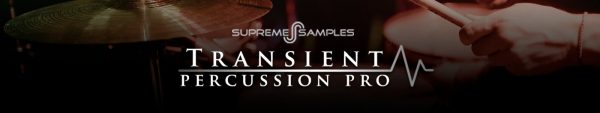 Transient Percussion Pro by Supreme Samples | Audio Plugin Deals