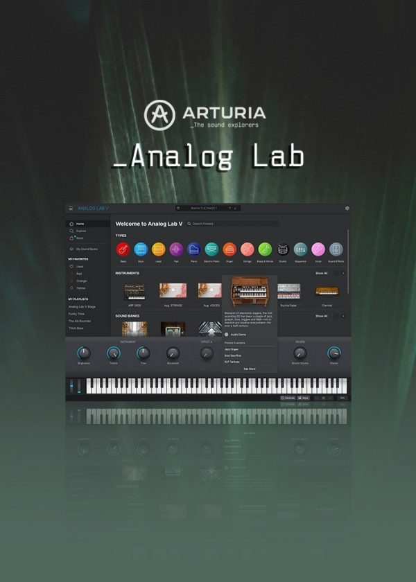 Analog Lab Pro + Beats Explorations Sound Pack by Arturia | Audio ...