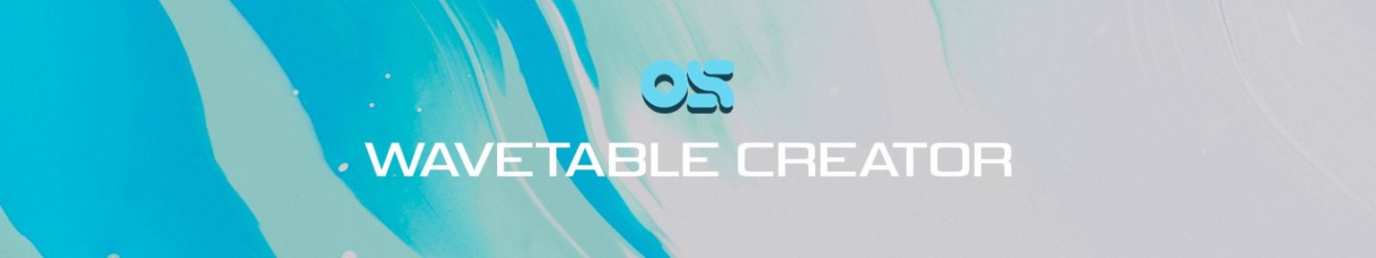 Wavetable Creator by Ocean Swift Synthesis | Audio Plugin Deals